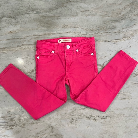 Levi's | Bottoms | Levis 7 Super Skinny Pink Girl Pants | Poshmark